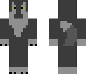 Gray Wolf | Minecraft Skin