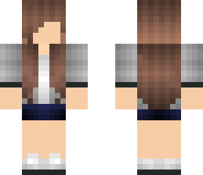 Faceless girl | Minecraft Skin