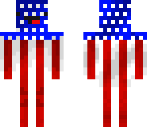 American Flag Derp | Minecraft Skin