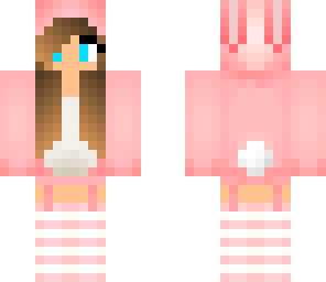 Cute Bunny Girl | Minecraft Skin