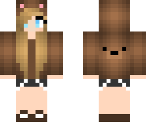 Bear Girl | Minecraft Skin