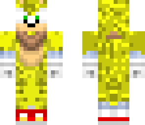 Super Sonic | Minecraft Skin