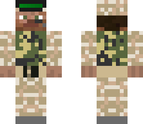 Soldier Steve | Minecraft Skin