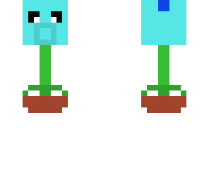 PvZ Snow Pea | Minecraft Skin