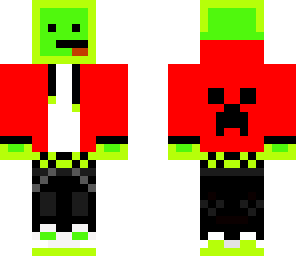 derpy slime man | Minecraft Skin