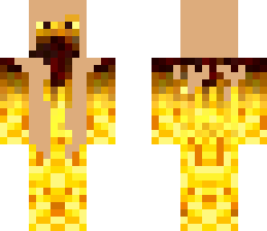 Minecraft Blaze Skin