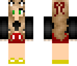 Minnie Mouse | Minecraft Skin