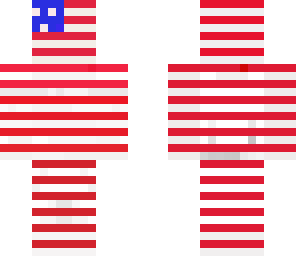 american flag | Minecraft Skin
