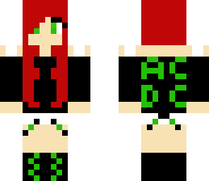 ACDC rock girl | Minecraft Skin