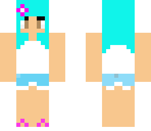 hot summer girl | Minecraft Skin