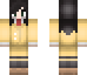 Tomoko Kuroki From Watamote | Minecraft Skin