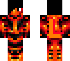 Lava jongen | Minecraft Skin