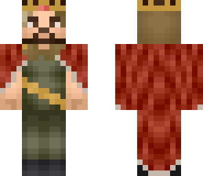 rey de minecraft | Minecraft Skin