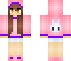 Cute Bunny Girl | Minecraft Skin