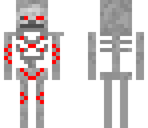 Bloody Skeleton | Minecraft Skins