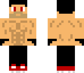 muscles man | Minecraft Skin