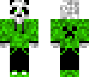 green panda | Minecraft Skin