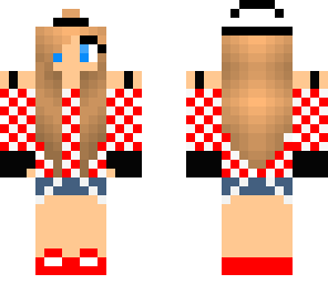 Spark's Cap Girl | Minecraft Skin