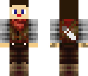 the wild west cowboy | Minecraft Skin