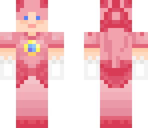 Princess Peach Assassin | Minecraft Skin