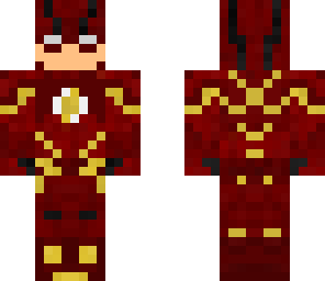 The Flash cw season 2 suit | Minecraft Skin