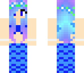 Mermaid Minecraft Skin