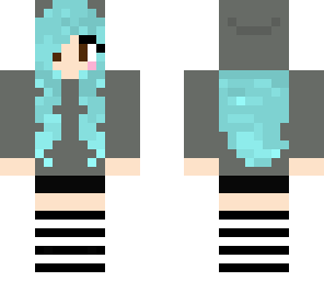 blue cat | Minecraft Skin