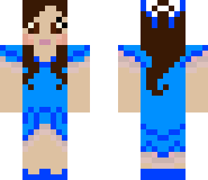 Jen In Blue | Minecraft Skin
