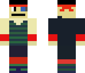 Bardock Deformed | Minecraft Skin