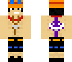 One Piece Ace Minecraft Skins