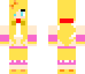 toy chica human | Minecraft Skin