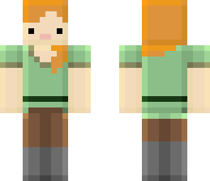 blocky alex | Minecraft Skin