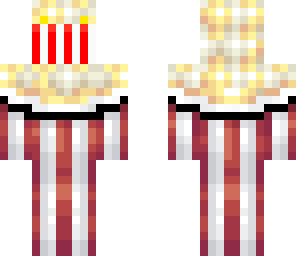 popcorn head | Minecraft Skin