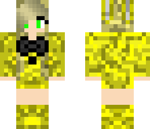 Fixed Springtrap girl | Minecraft Skin