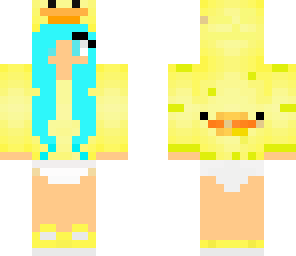 baby chicken girl | Minecraft Skin