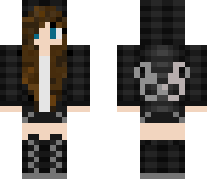 black veil brides girl | Minecraft Skin