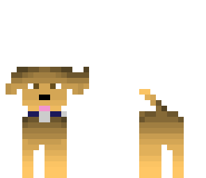 brown dog | Minecraft Skin