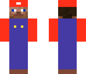 Mario steve | Minecraft Skin