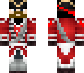 Red Coat Soldier | Minecraft Skin