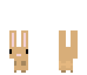 Edited Bun Bun | Minecraft Skin
