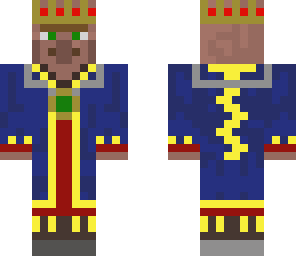 King Villager | Minecraft Skin