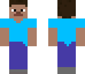 blocky steve | Minecraft Skin