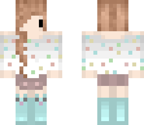 chibi girl chibi girl cute | Minecraft Skins