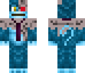 robo blue monkey | Minecraft Skin