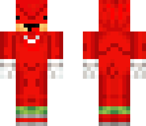derpy knuckles | Minecraft Skin