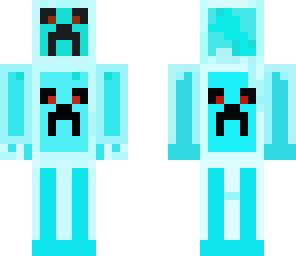 creeper azul | Minecraft Skin