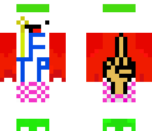 middle finger | Minecraft Skins