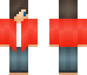 Chibi eyed fringe boy | Minecraft Skin