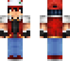 pokemon trainer red | Minecraft Skin