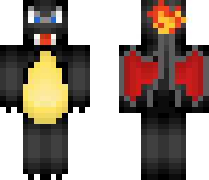 charizard y shiny | Minecraft Skins